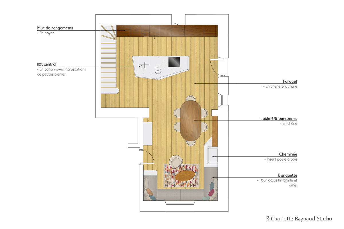 Agencement-intérieur-bouches-du-rhone—Raynaud-studio – Charlotte Raynaud